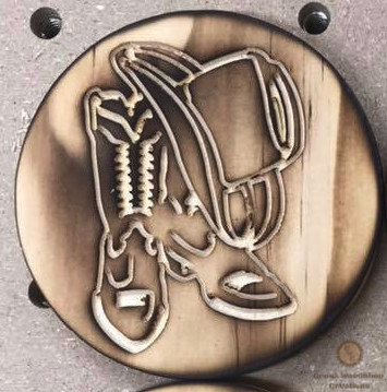 Western Themed Coasters - Cross Woodshop Creations